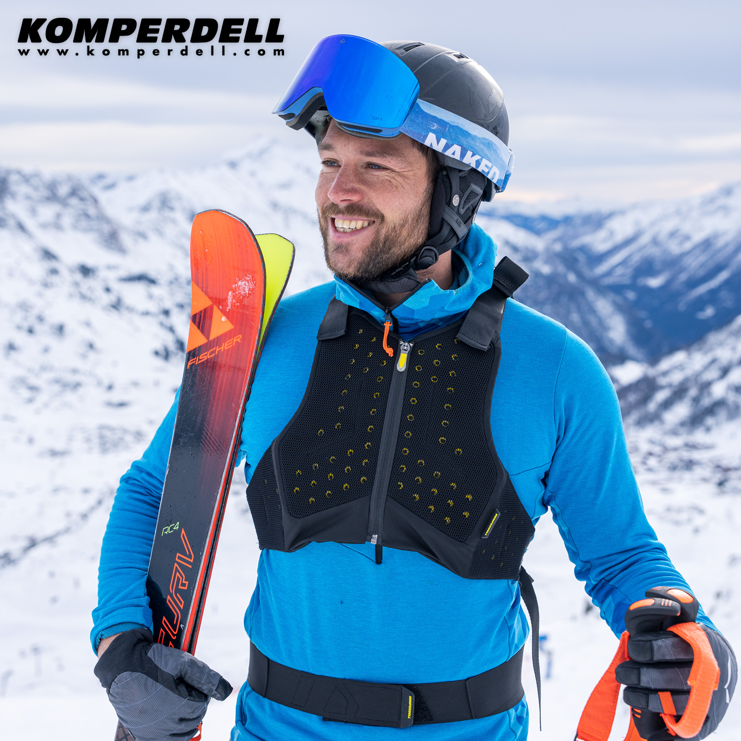 Ballistic Set Men | 206-black-yellow | L | K6602-206-L